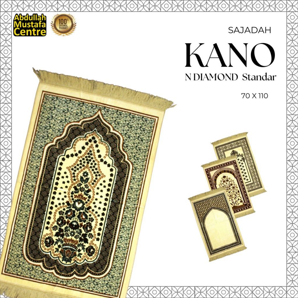 Jual Sajadah Kano Diamond 70 x 110 Sajadah Turkey Exclusive Original ...