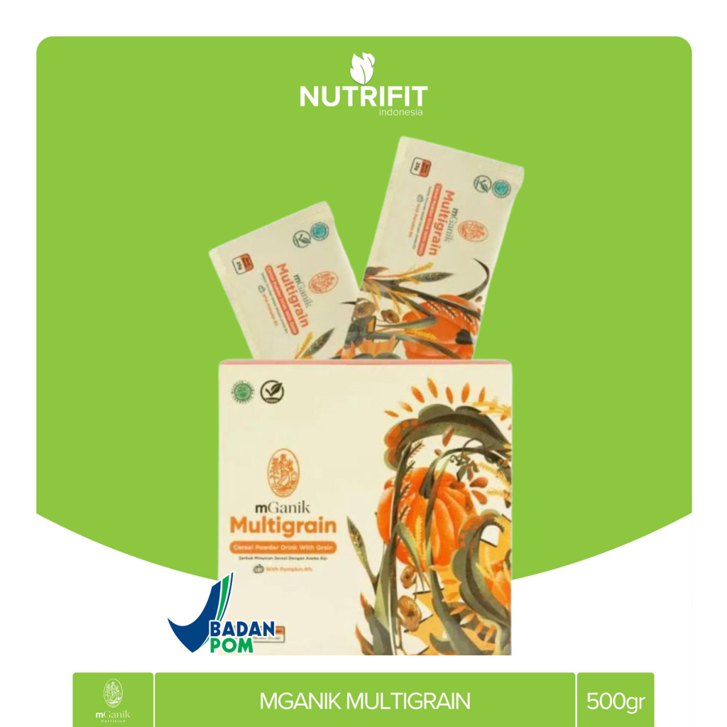 Jual Mganik Multigrain 500 Gram 20 Sachet Kontrol Gula Darah Diabetes ...