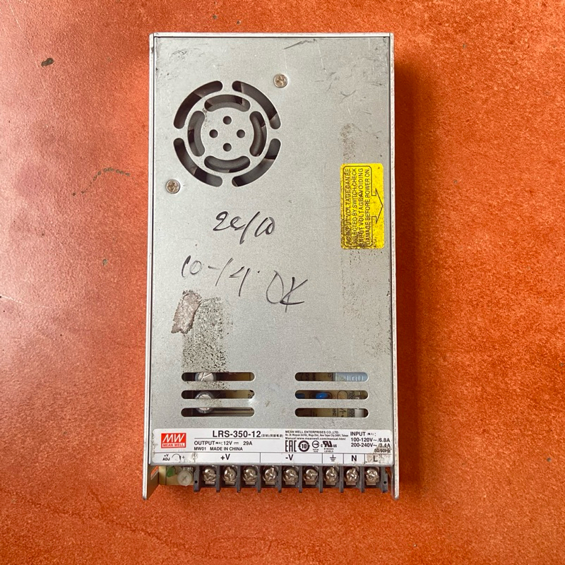 Jual Power Supply PSU Switching Merk MEANWELL MEAN WELL LRS-350-12 Dc ...