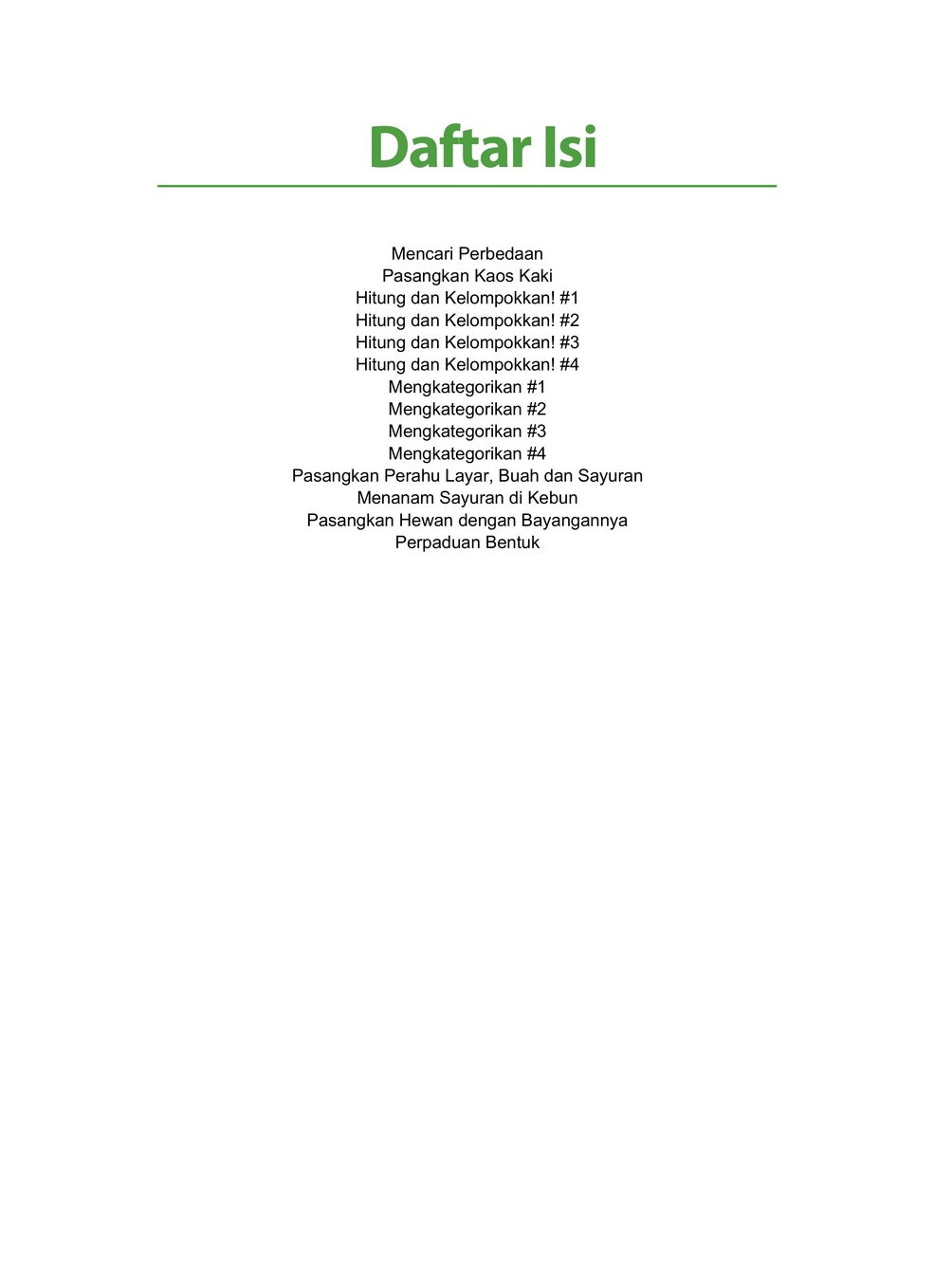 Jual Hard Copy Worksheet Menghitung Menyortir dan Mengklasifikasikan ...