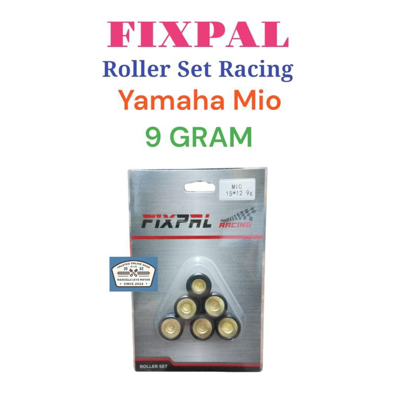 Jual ROLLER SET RACING YAMAHA MIO 9 GRAM ROLER RACING MOTOR MIO ROLLER STANDAR MIO ROLLER MOTOR ...
