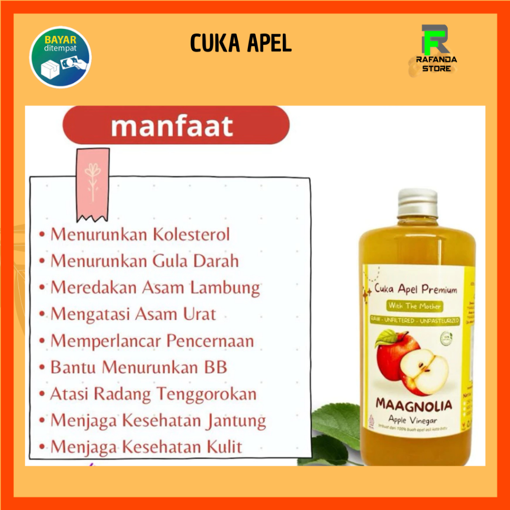 Jual Free Sendok Kayu Cuka Apel Organik Premium With Mother Maagnolia ...