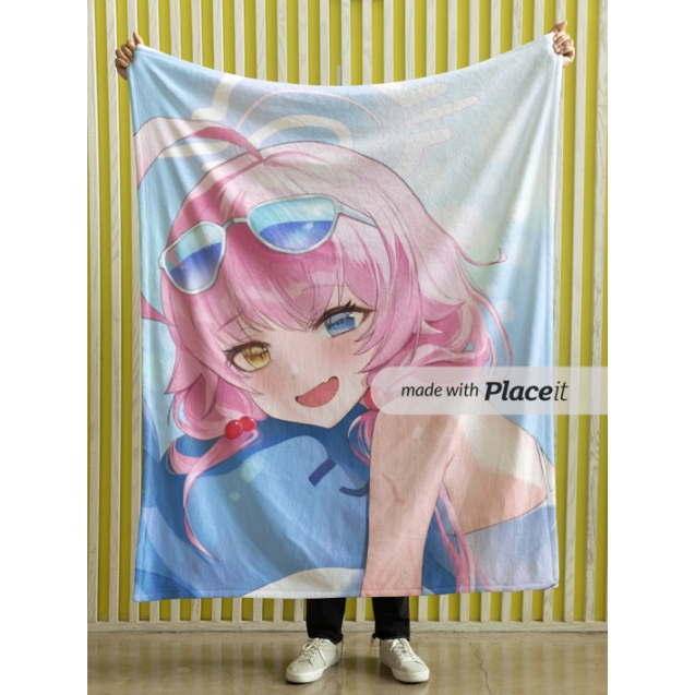 Jual Blanket Selimut anime Blue Archive Takanashi bisa custom gambar ...