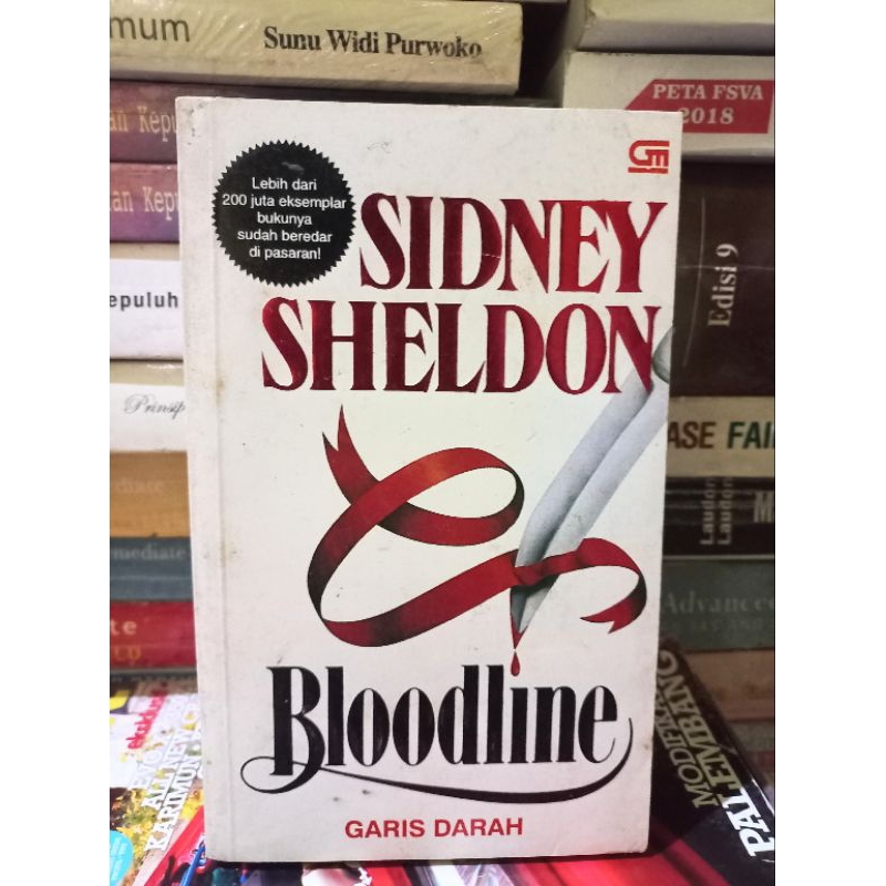 Jual NOVEL BLOODLINE : GARIS DARAH BY SIDNEY SHELDON | Shopee Indonesia