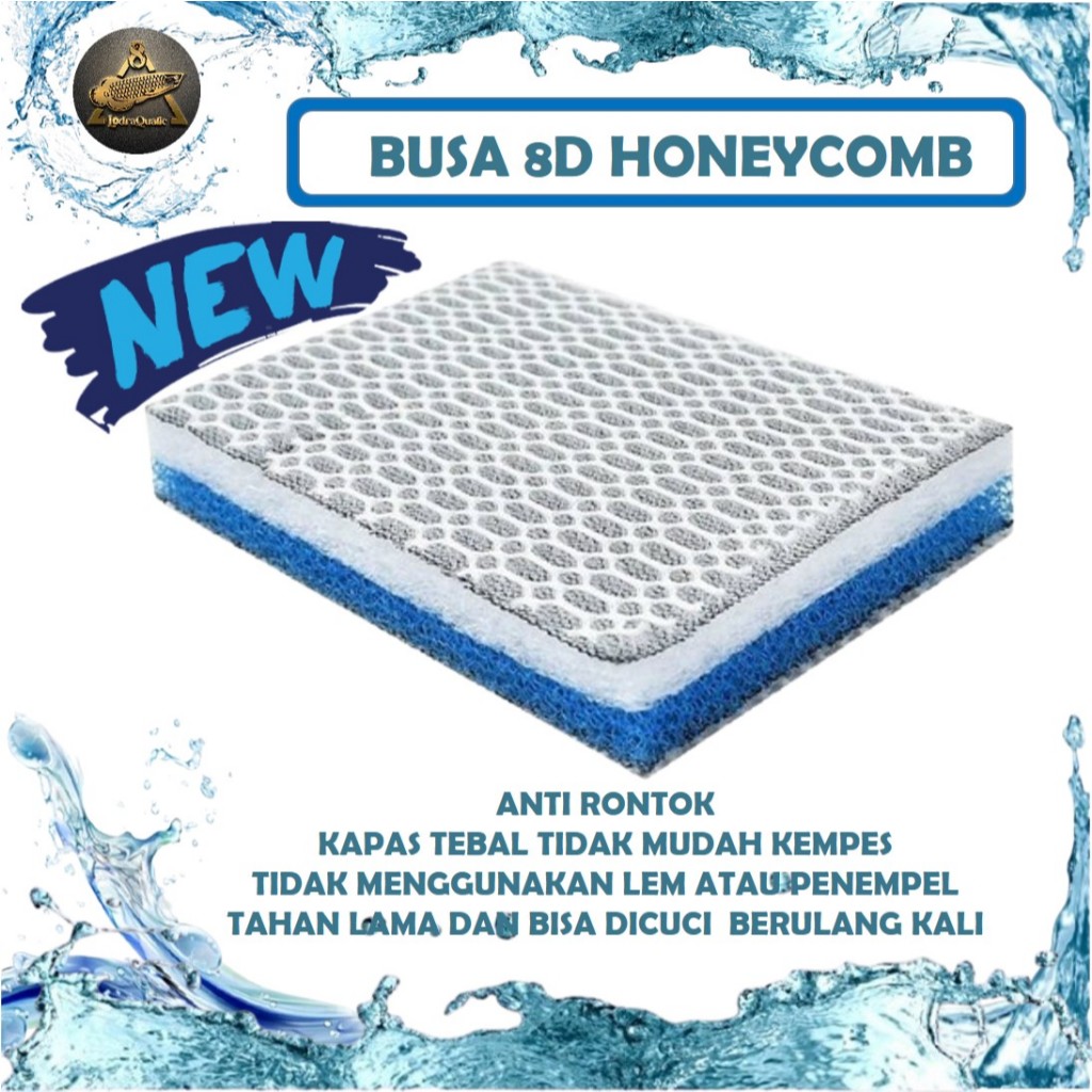 Jual BUSA FILTER 8D HONEYCOMB / SARANG LEBAH MEDIA FILTRASI AQUARIUM ... Jual BUSA FILTER 8D HONEYCOMB / SARANG LEBAH MEDIA FILTRASI AQUARIUM ...