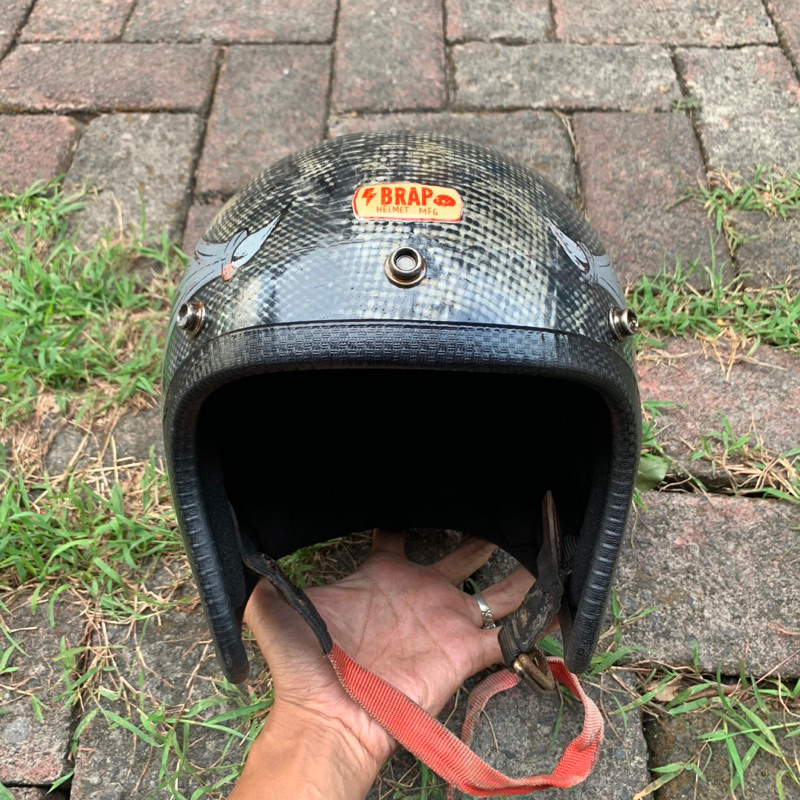 Jual helm brap slimhead helmet original | Shopee Indonesia