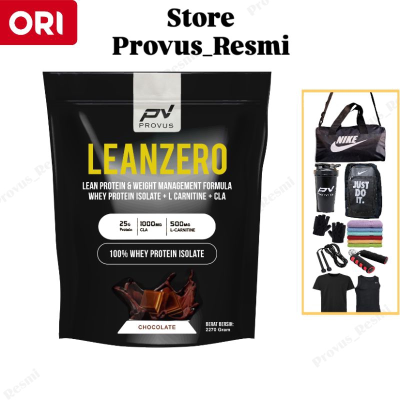 Jual PROVUS Leanzero 5lbs 75serving Whey Isolate + Fat Burner | Shopee ...