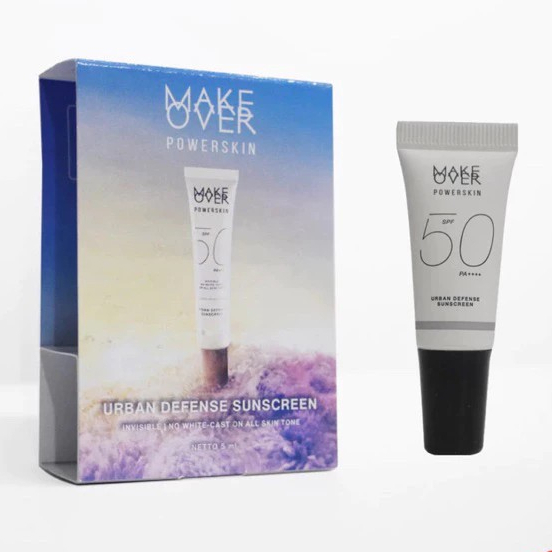 Jual [100% Original] Make Over Powerskin Urban Defense Sunscreen 5 ml ...