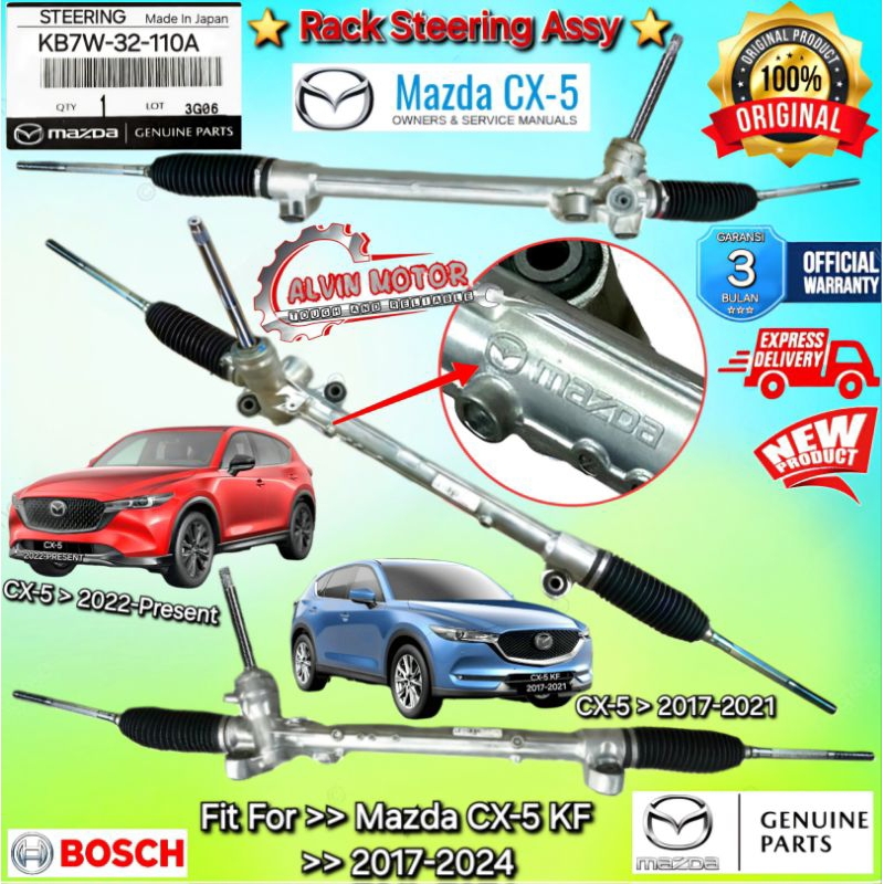 Jual ORIGINAL RACK STEER BAK STIR GEARBOX POWER STEERING MAZDA CX5 CX-5 KF 2017 - 2024 ASLI ...
