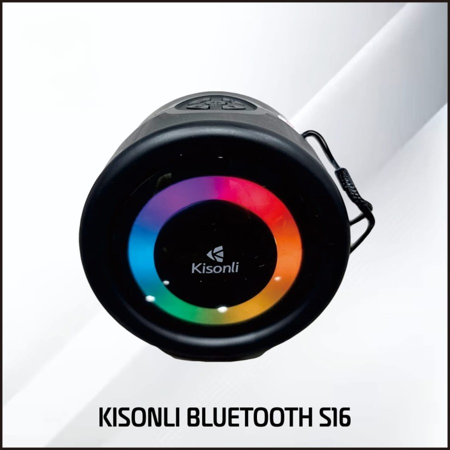 Jual Speaker kisonli bluetooth RgB S16 | Shopee Indonesia