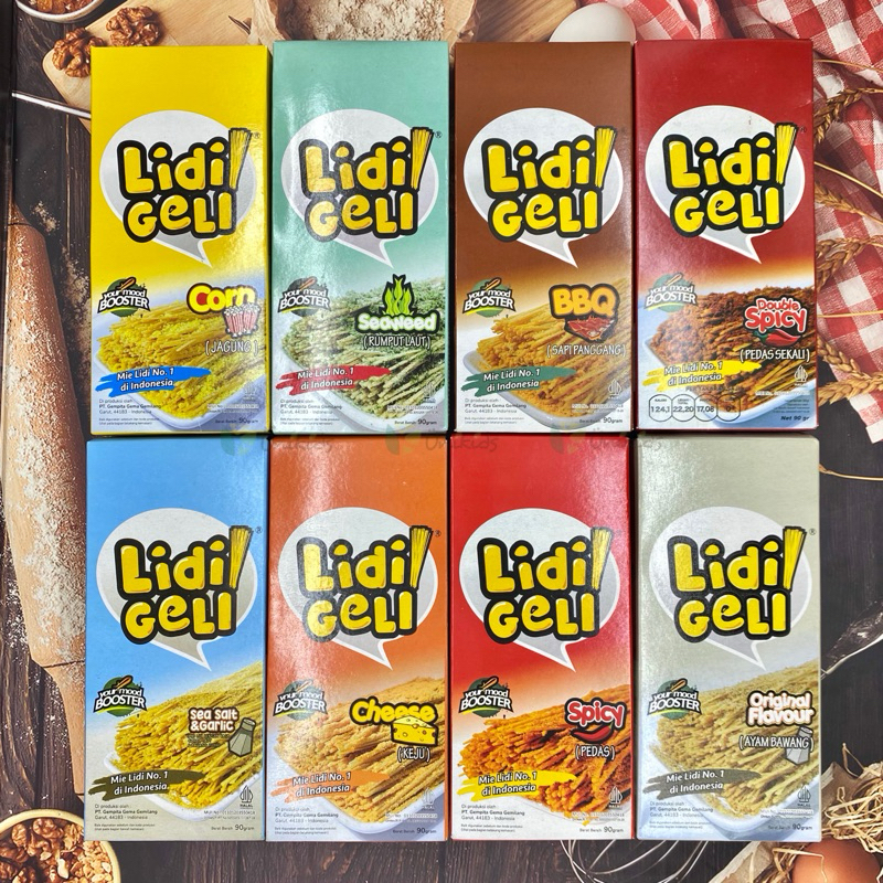Jual Lidi Geli 90GR | Shopee Indonesia