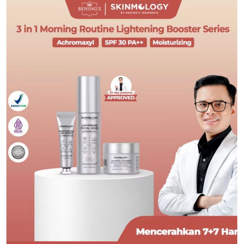 Jual SKINMOLOGY 3 IN 1 MORNING ROUTINE LIGHTING BOOSTER SERIES | Shopee ...