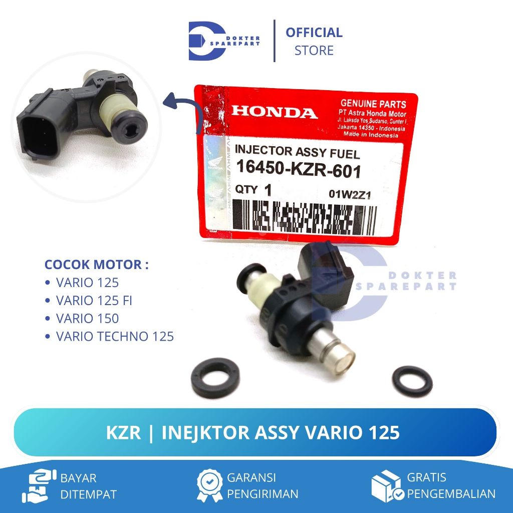 Jual KZR INJEKTOR ASSY FUEL PUMP VARIO 125 / VARIO 125 TECHNO / VARIO ...