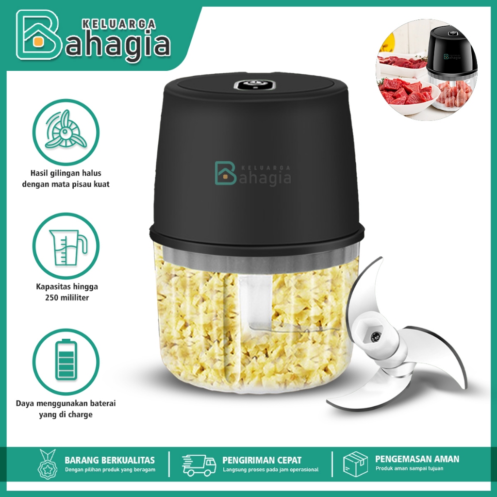 Jual YATT by KB Chopper Portable Bumbu dan Daging / Blender Gilingan ...