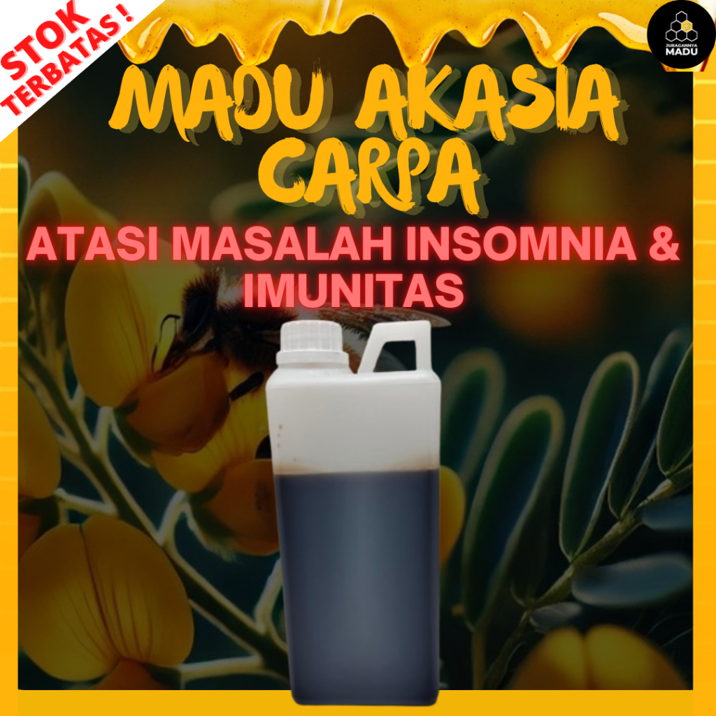 Jual ATASI INSOMNIA DAN TINGKATKAN IMUNITAS TUBUH MADU HUTAN AKASIA ...