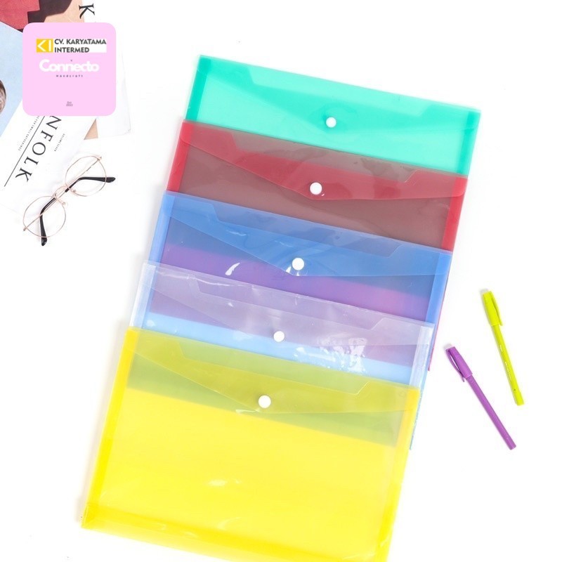 Jual Map Kancing Imco ukuran folio plastik tebal | Shopee Indonesia