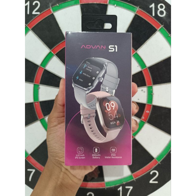 Jual Advan S1 Ai Curve Smartwatch Smart Watch Bluetooth Call IP68 Jam ...