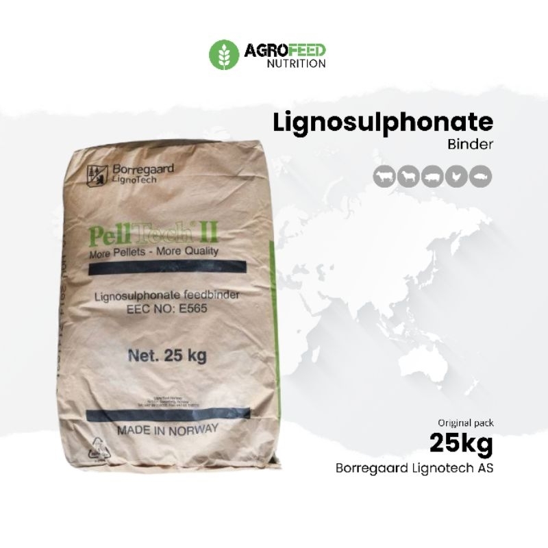 Jual Pellet Binder Lignobond /kg Perekat Pakan Voer Apung Hewan Ternak ...
