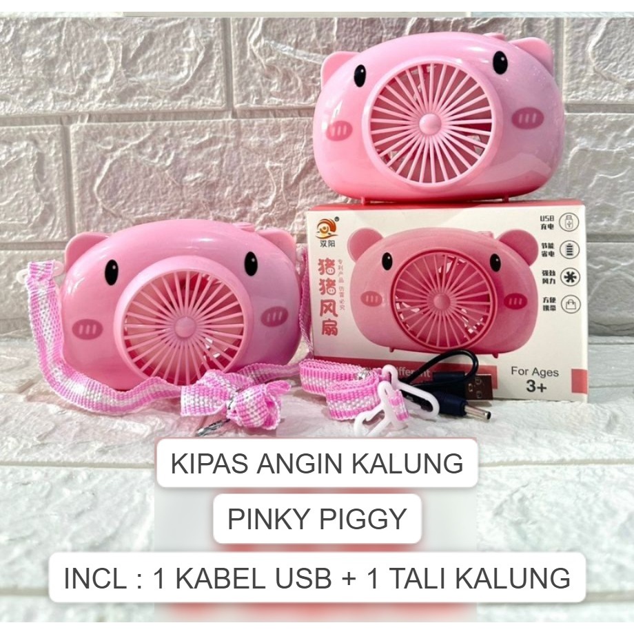 Jual HS - KIPAS ANGIN KALUNG LUCU | KIPAS PORTABLE | USB FAN | KIPAS ...