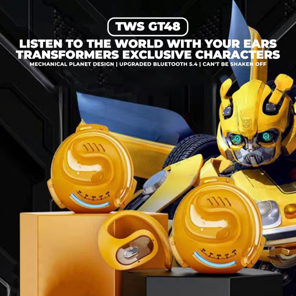 Jual [SOUNDIFY] GT-48 Headset Bluetooth Transformer TWS Sport Earphone ...