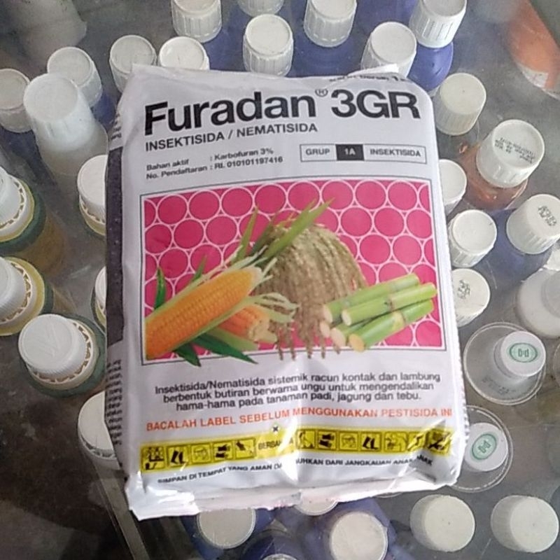 Jual FURADAN 3gr 1kg Insektisida Nematisidan Pembasmi Hama Dalam Tanah ...