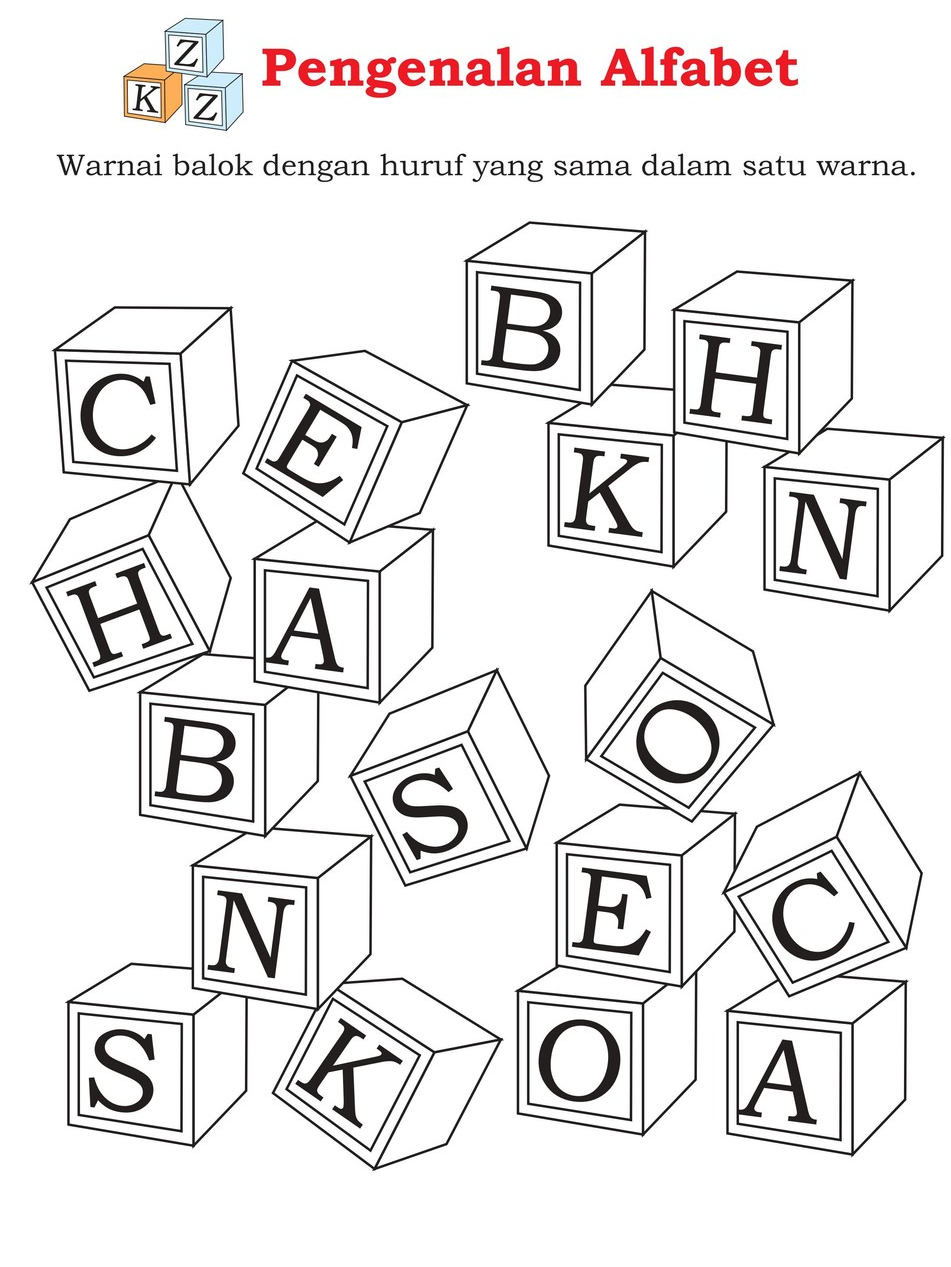 Jual Hard Copy Worksheet Berlatih Membaca | Shopee Indonesia