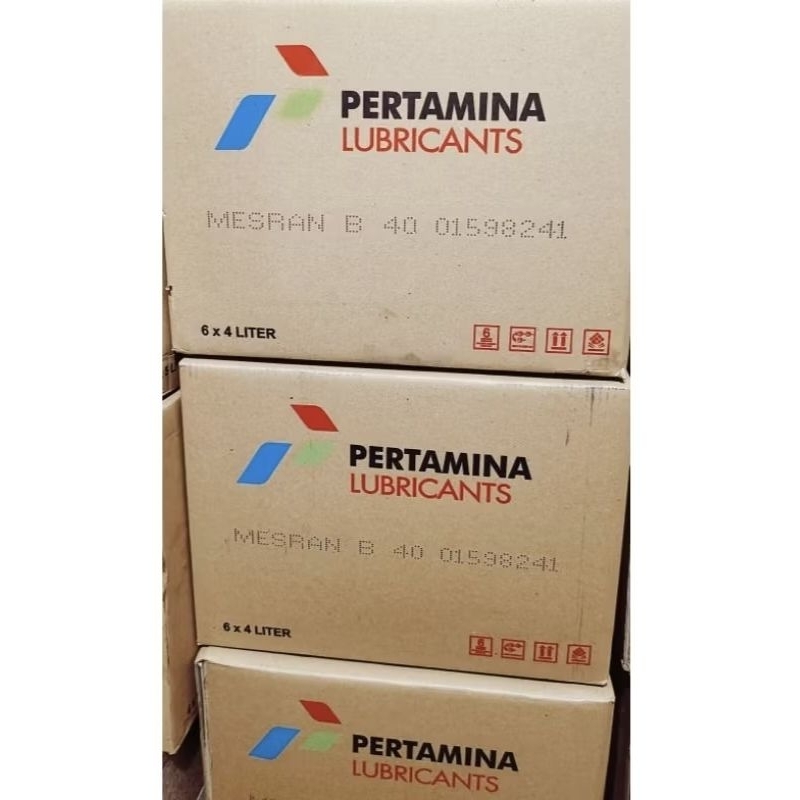 Jual OLI PERTAMINA MESRAN B40 4 LITER (PER DUS ISI 6X4L) | Shopee Indonesia