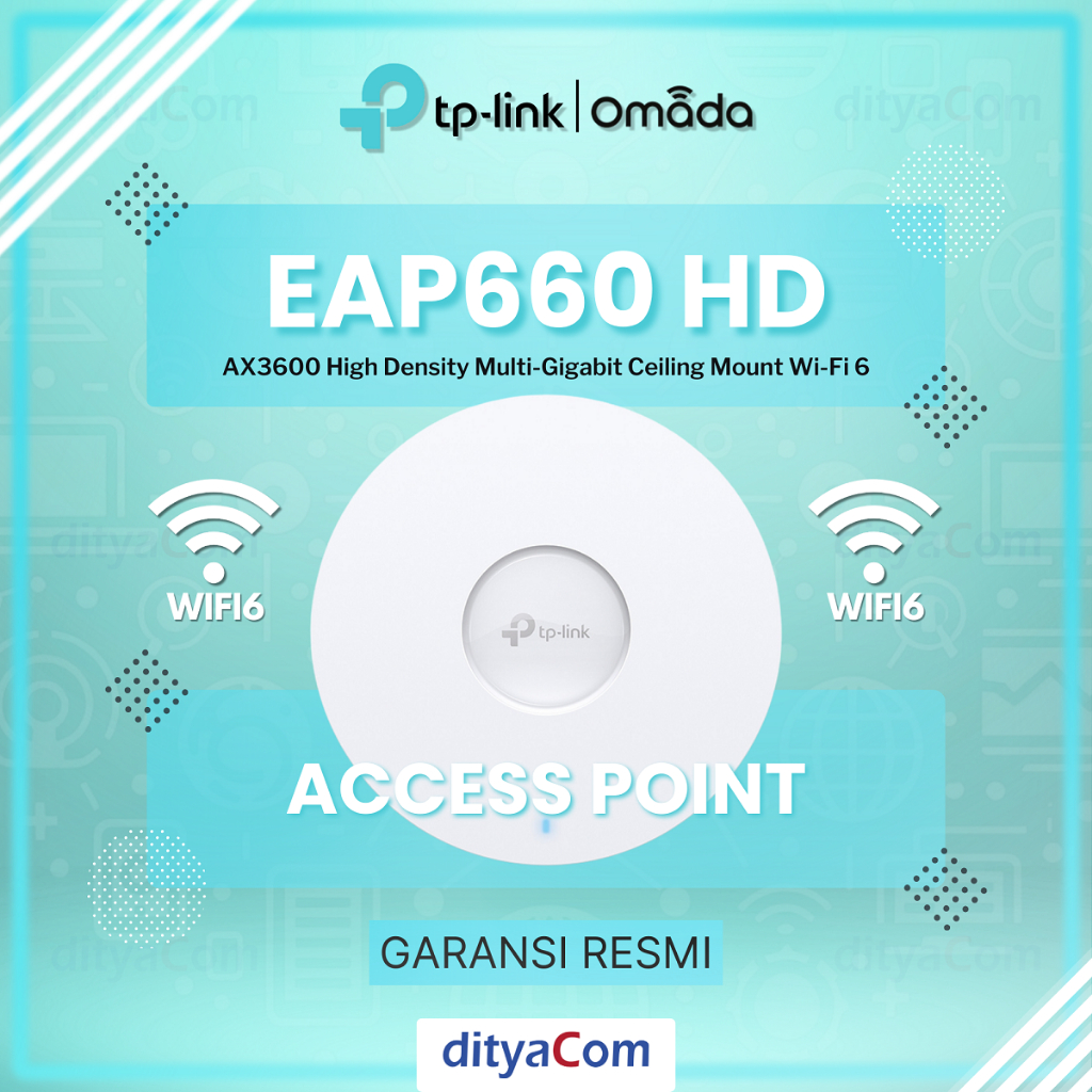 Jual TP-LINK EAP660 HD AX3600 WIRELESS DUAL BAND MULTI-GIGABIT CEILING ...