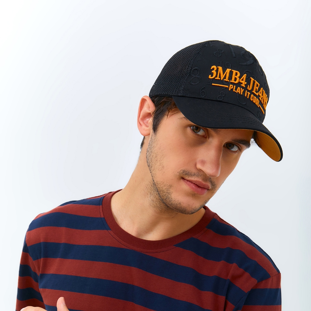 Jual Emba Denim - Blade Topi Baseball Pria Warna Hitam | Shopee Indonesia