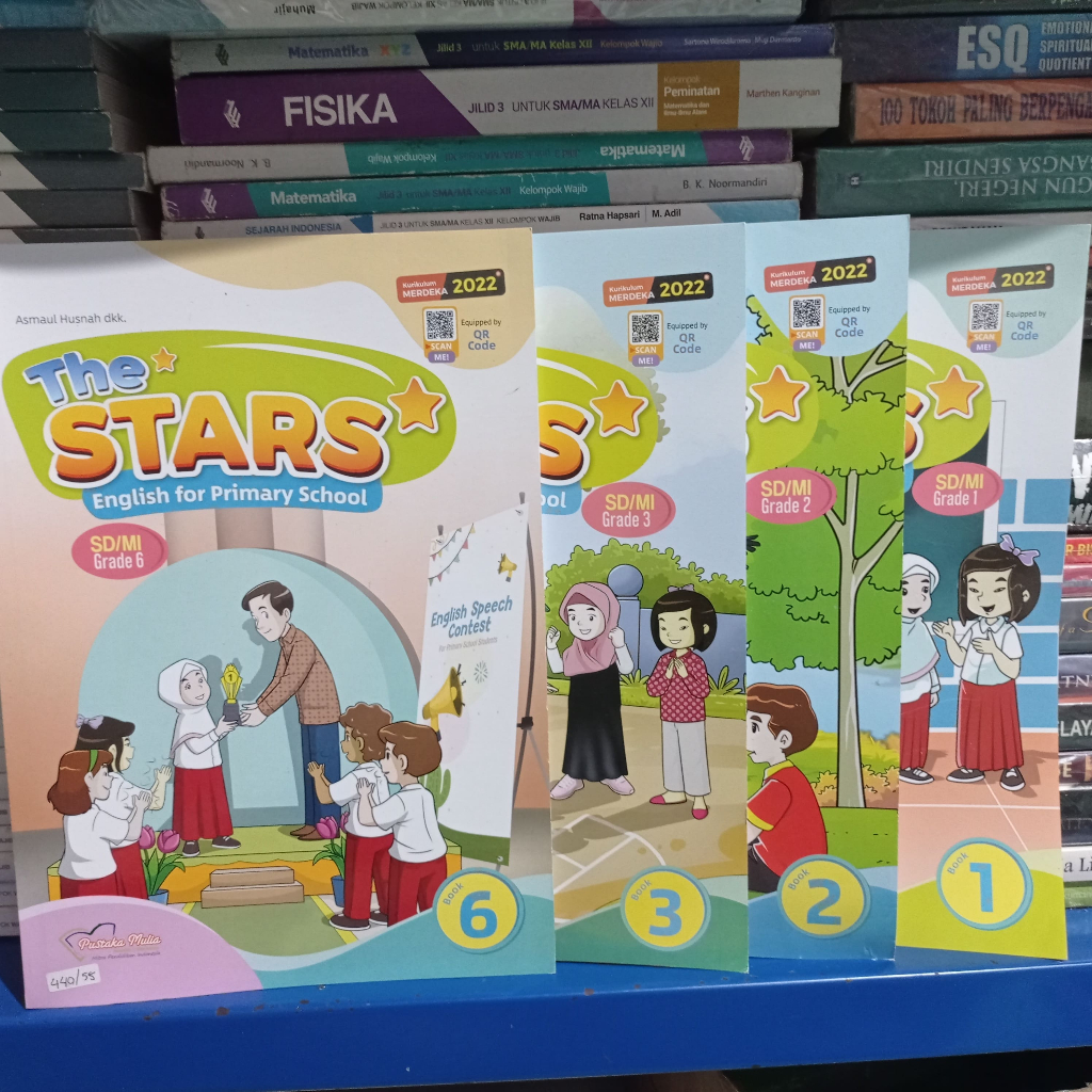 Jual BUKU BEKAS KURIKULUM MERDEKA THE STAR BAHASA INGGRIS KELAS 1 2 3 6 SD/MIN PUSTAKA MULIA ...