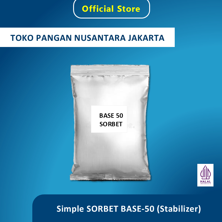 Jual Base 50 (stabilizer) untuk Sorbet/sorbetto, Halal | Shopee Indonesia