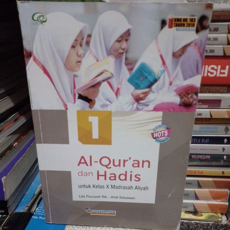 Jual BUKU AL-QUR'AN DAN HADIST UNTUK KELAS X-10-1 SMA/MA | Shopee Indonesia