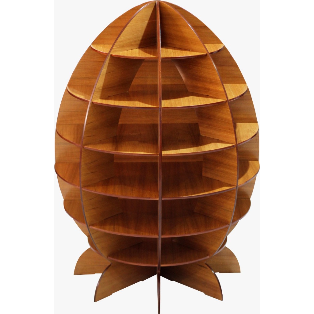 Jual Rak Buku Kayu Bentuk Telur | Shopee Indonesia