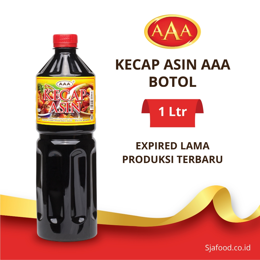 Jual KECAP ASIN AAA KEMASAN BOTOL 1 LITER | Shopee Indonesia