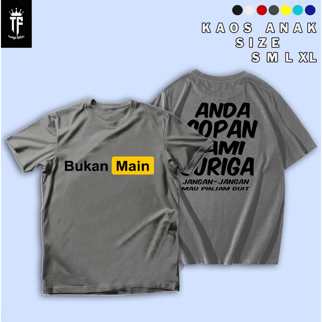 Jual Kaos Anak Anda Sopan Kami Curiga Jangan Jangan Mau Pinjam Duit ...
