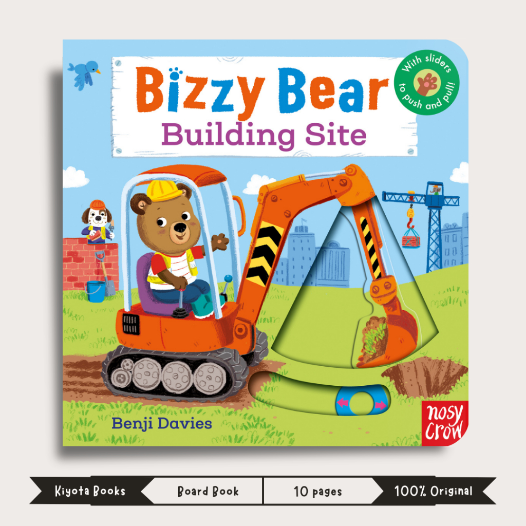 Jual Bizzy Bear: Building Site by Benji Davies | Interactive Board book ...