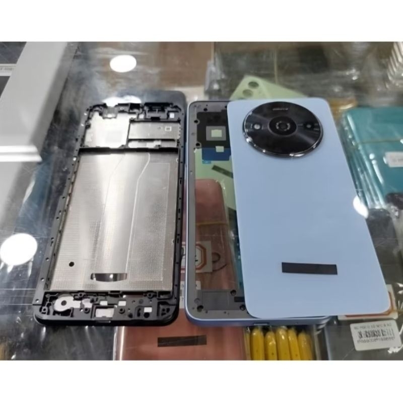 Jual Cessing Kesing Hausing Redmi A3 Fullset Frame Lcd + Bazzel Tulang ...