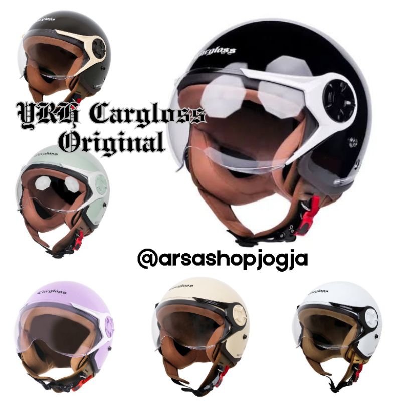 Jual HELM CARGLOSS YRH ORIGINAL HIJAB SNI DEWASA | Shopee Indonesia