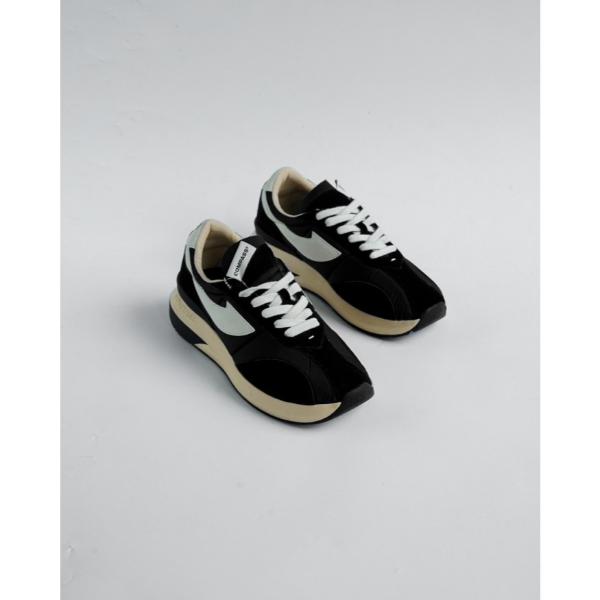 Jual Compas velocity hitam putih sneakers pria wanita best quality ...
