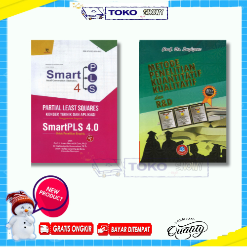 Jual Partial Least Squares Konsep, Teknik, dan Aplikasi menggunakan ...