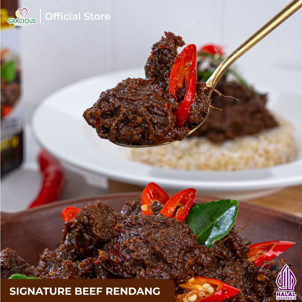 Jual Gracious Signature Beef Rendang - Protein 41gr (Makanan Instant ...