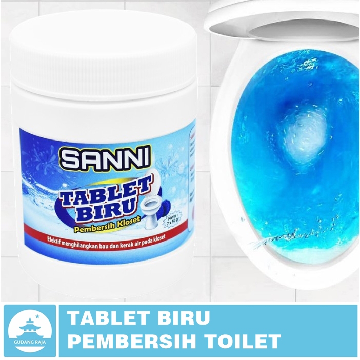 Jual Tablet Biru Pembersih Penyegar Kloset Toilet Closet Kamar Mandi WC ...