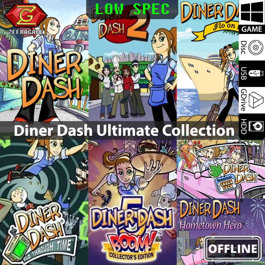 Jual DINER DASH Ultimate Collection PC Full Version Games PC Laptop ...