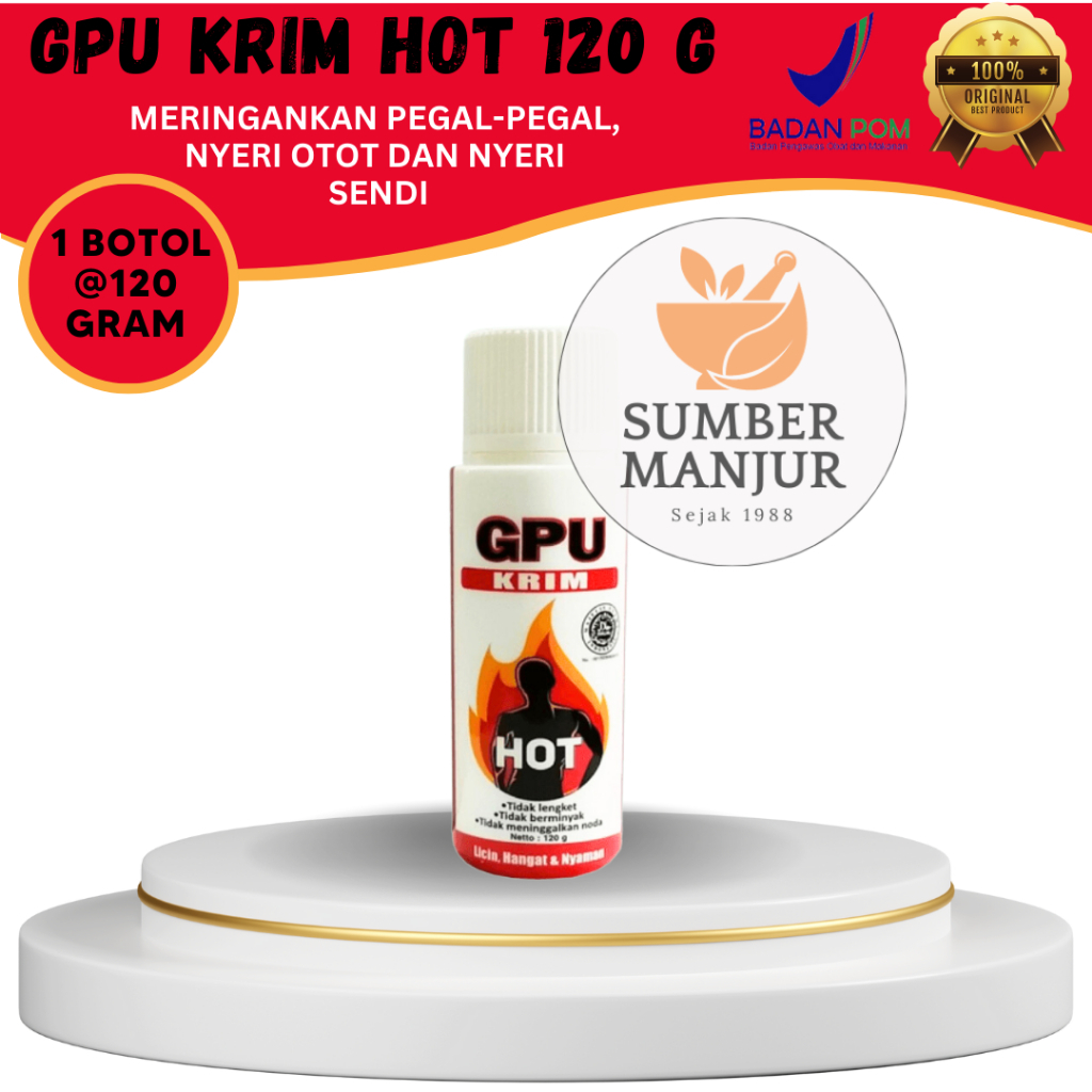 Jual GPU KRIM HOT 120GR | Shopee Indonesia