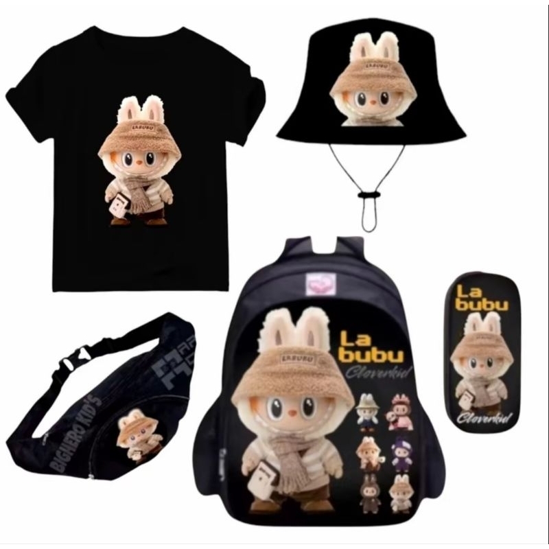 Jual tas sekolah anak Labubu viral tas punggung tas anak sd | Shopee Indonesia