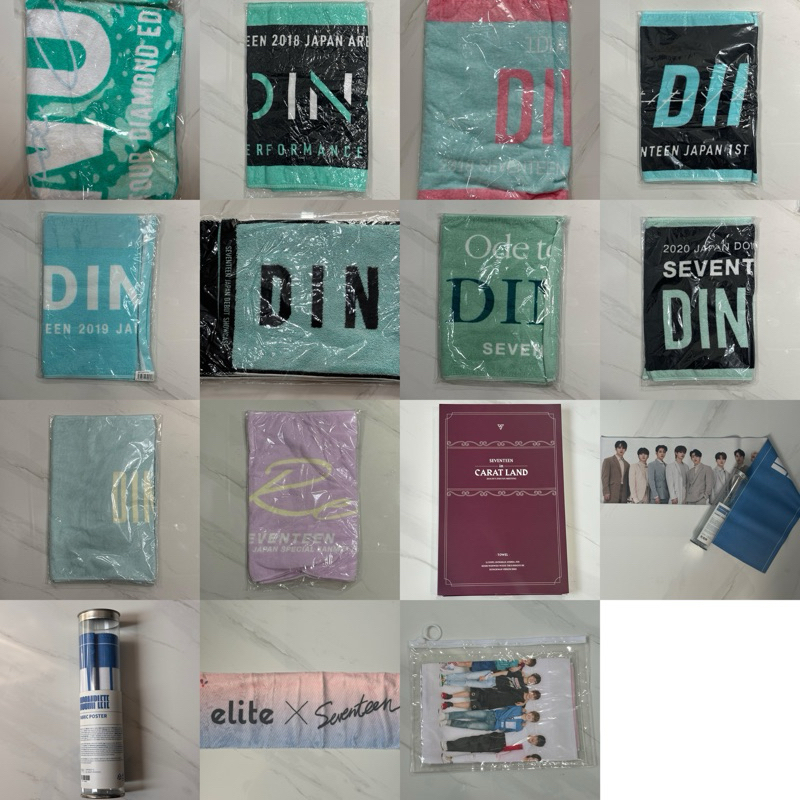 Jual SEVENTEEN SVT DINO TOWEL SLOGAN HANDUK FABRIC POSTER OFFICIAL MD ...