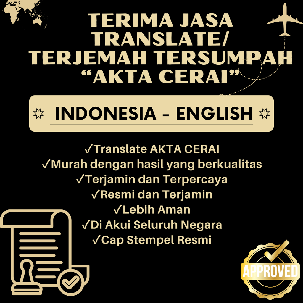 Jual JASA TRANSLATE DOKUMEN SWORN TRANSLATOR | Shopee Indonesia