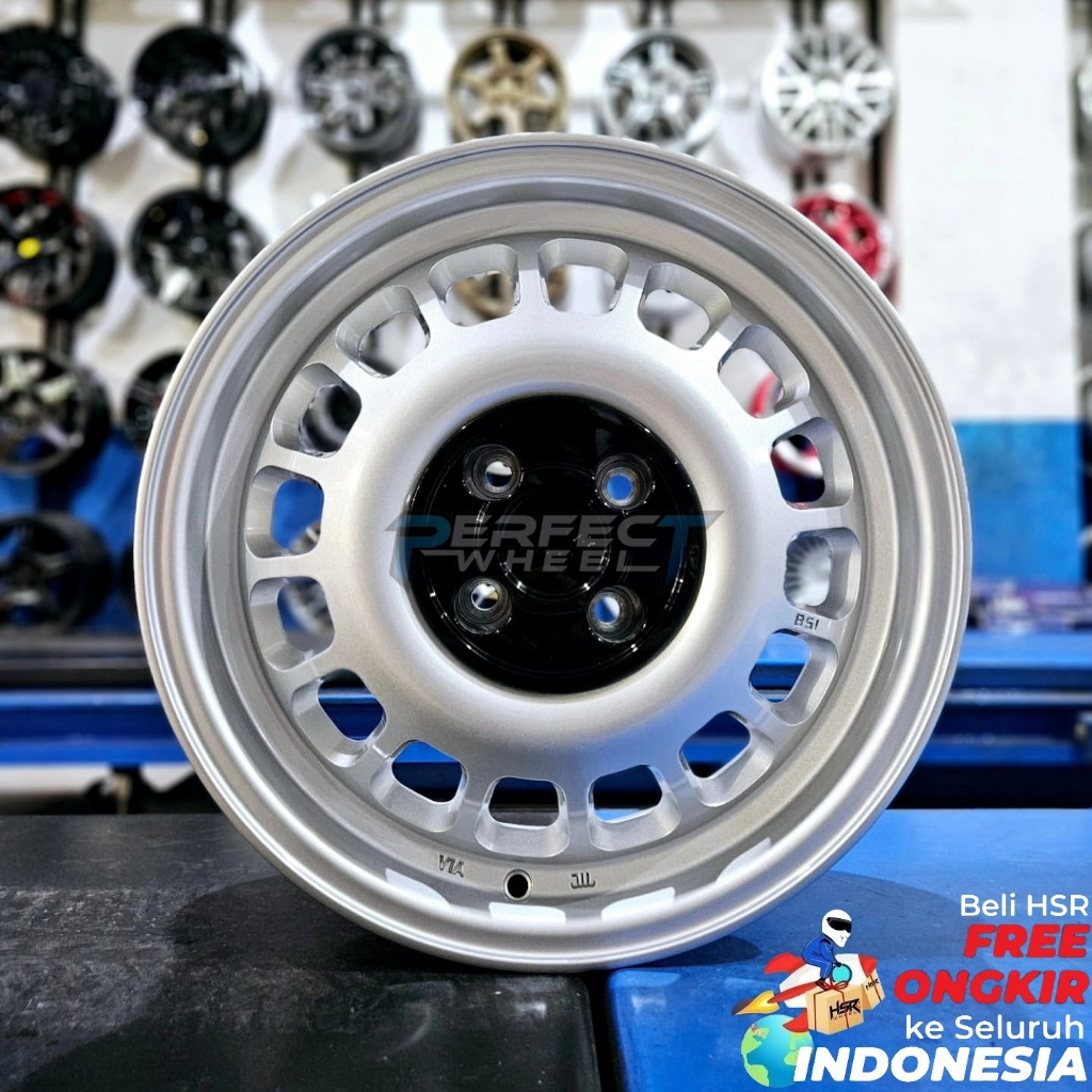 Jual Velg Mobil Ring 15 Terbaru Hsr Wheel BSI Velg Racing Brio,Agya ...