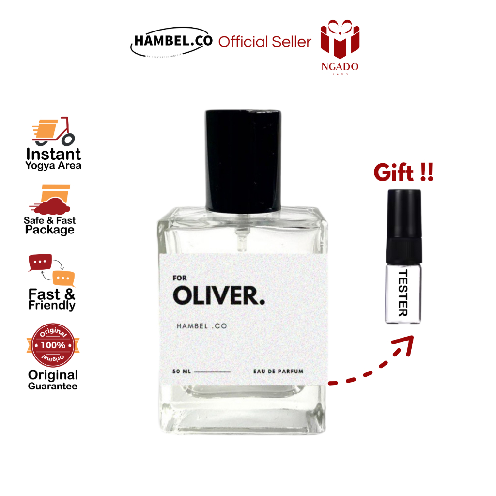 Jual Hambel for Oliver Vanilla & Coffee Parfum Unisex EDP 50 ml Parfume ...