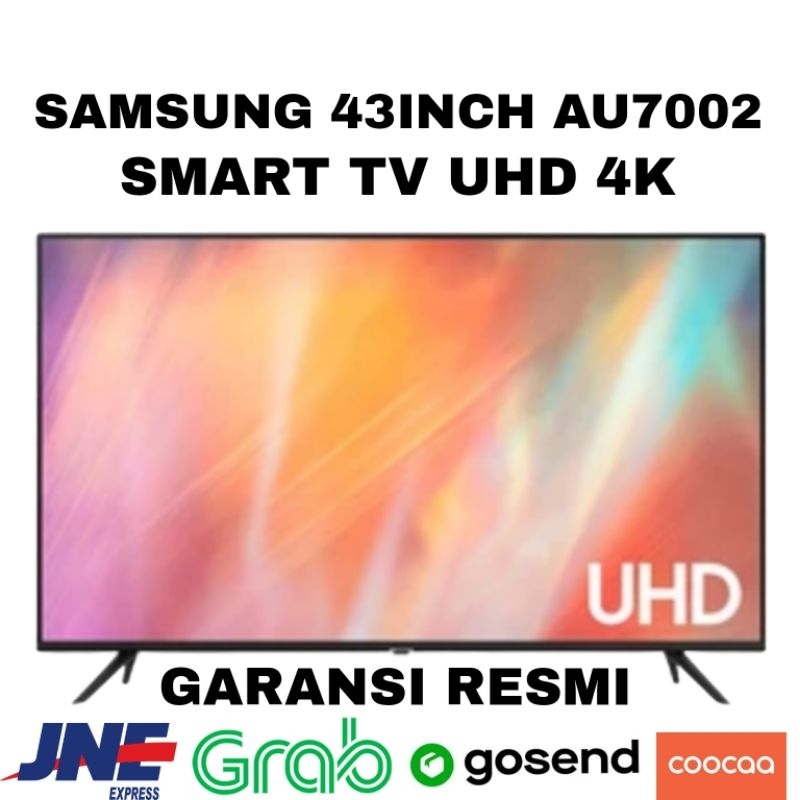 Jual Samsung Smart TV 43 Inch UHD 4K AU7002 Garansi Resmi | Shopee Indonesia
